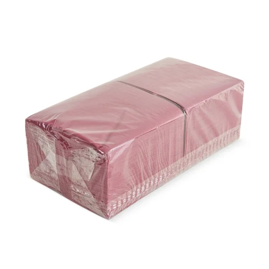 Șervețele hârtie,33x33 cm, bordo, 250 bucăți/set | Evamar.ro